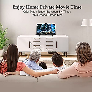 14 inch Screen Magnifier for Cell Phone, Phone Screen Magnifier, 2022 Upgraded Version Screen Amplifier, Mobile Phone Magnifying Screen, Foldable Smartphone Screen Magnifier