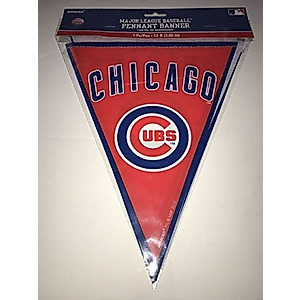Chicago Cubs Major League Baseball Pennant Banner - 12 Feet, 1 Pc