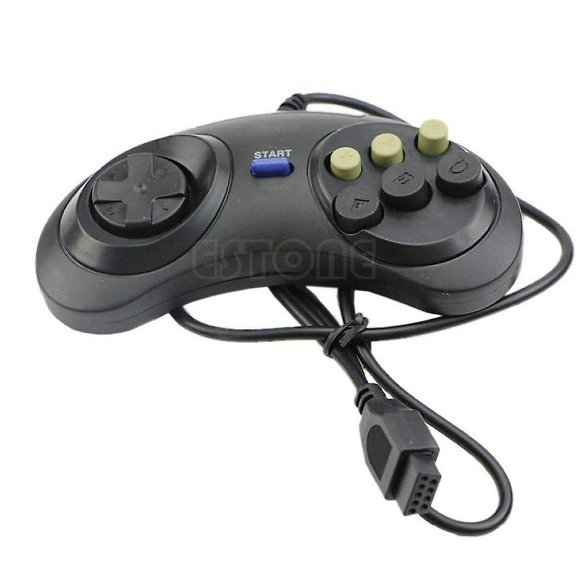 6 Button Wired Pad Gamepad Controller for Mega Drive Megadrive Sega MD Genesis [video game]