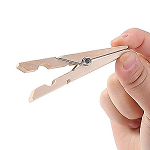 Mr. Pen- Wooden Clothes Pins, Natural Wood, 50 Pack, 2.9 Inch, Rust Resistant Clothes Pins Wooden, Clothes Pins for Classroom, Clothes Pins for Crafts, Large Clothes Pins Wood, Wooden Clothespins