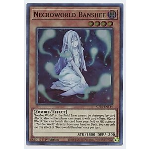 Necroworld Banshee - GFP2-EN114 - Ultra Rare - 1st Edition