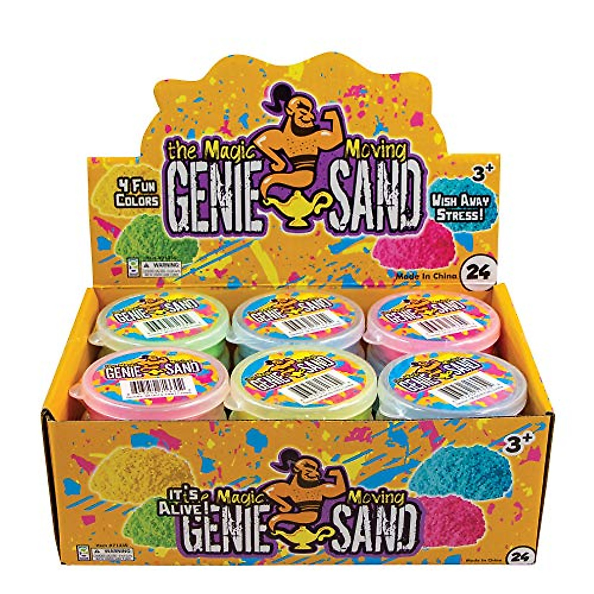 Raymond Geddes Magic Genie Moving Sand (Pack of 24)