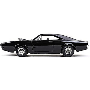 Jada Toys FF9 DOMS 1327 Dodge Charger 1/24 Vehicle, Black