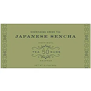 Harney & Sons Japanese Sencha Green Tea, 50 Tea Bags