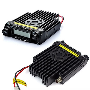 TYTTH-9000D Car Mobile Transceiver 60W VHF 2M 146MHz Ham Radio 2 Way Radio with USB Programming Cable, Black