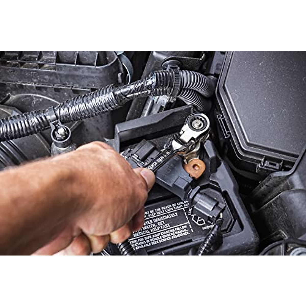 GEARWRENCH 10mm 4 Degree Swing Arch 12 Point Flex Head Ratcheting Combination Wrench - 86710