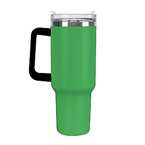 Funny Eggplant Tumbler with Handle Travel Mug Water Bottle Tea Coffee Cup Black-style