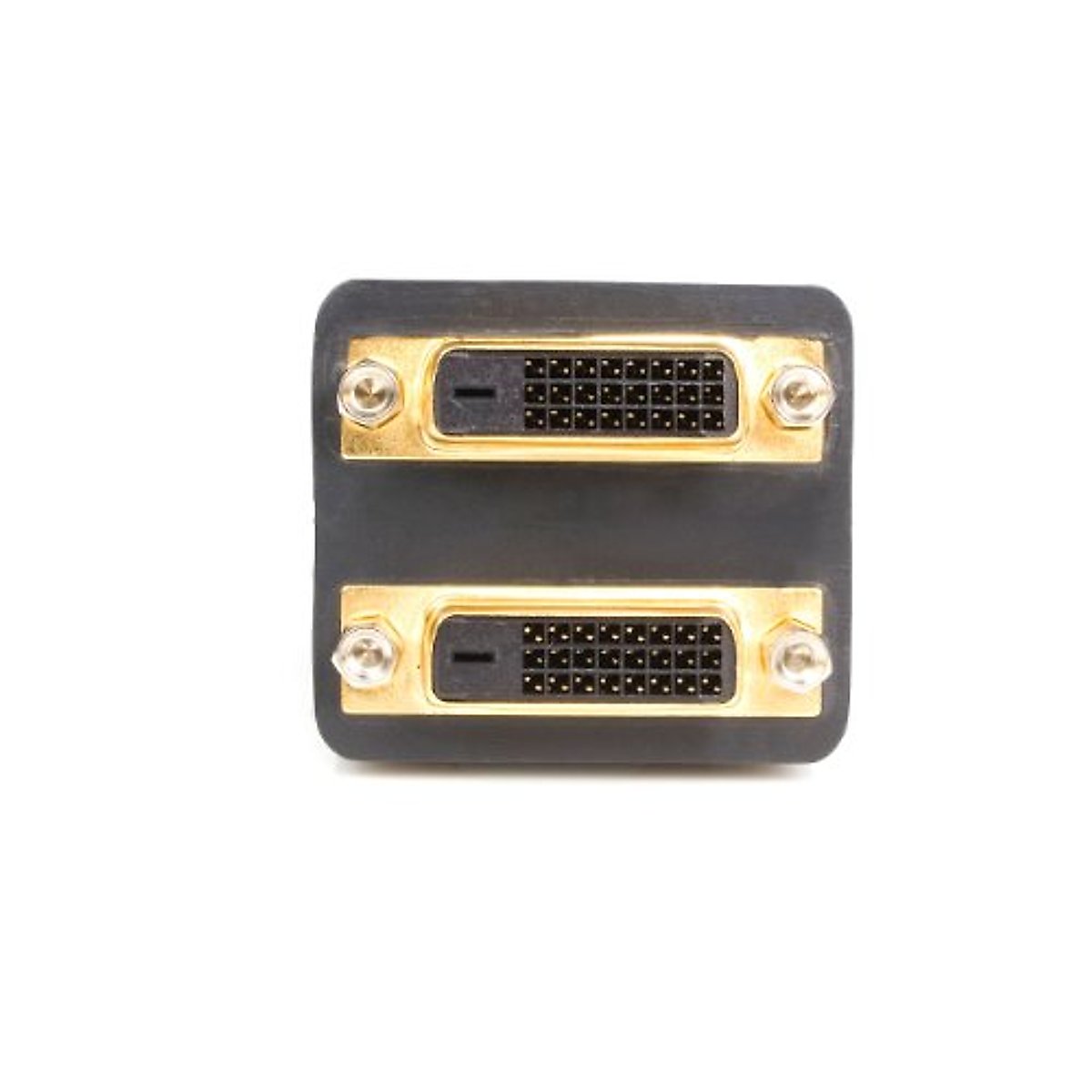StarTech.com 1ft DVI Splitter Cable - M / F - DVI-D to 2x DVI-D Dual Video Splitter for Your Split Screen Computer Monitor (DVISPL1DD), Black