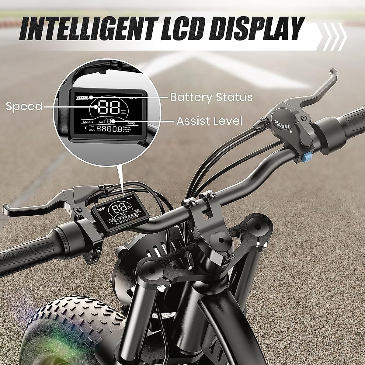 1200W Electric Bike for Adults 30Mph, 20" x 4.0 Fat Tire Electric Mountain Bike, Ebike Removable 48V/15AH Battery, E Bike Full Suspension Shimano 7 Speed Electric Bicycle for Snow Beach Mountain