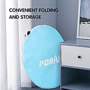 Porayhut Portable Baby Crib Net Safety Mesh Tent,Pop up Infant Mosquito Net, See Through Canopy Netting Cover for Baby&Toddler to Keep Baby from Climbing Out.