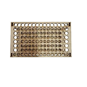 Makeup & Artist Paint Brush Holder 67 Hole, Desk Stand, Holding Rack for Pens,Pencils, Eyeliner, Organize Pens, Crayons, Classroom Cosmetic Brushes Crate Storage Organizer