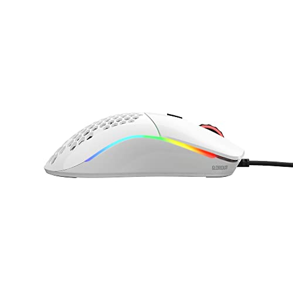 Glorious PC Gaming Race Model O Gaming-Mouse - White, Glossy