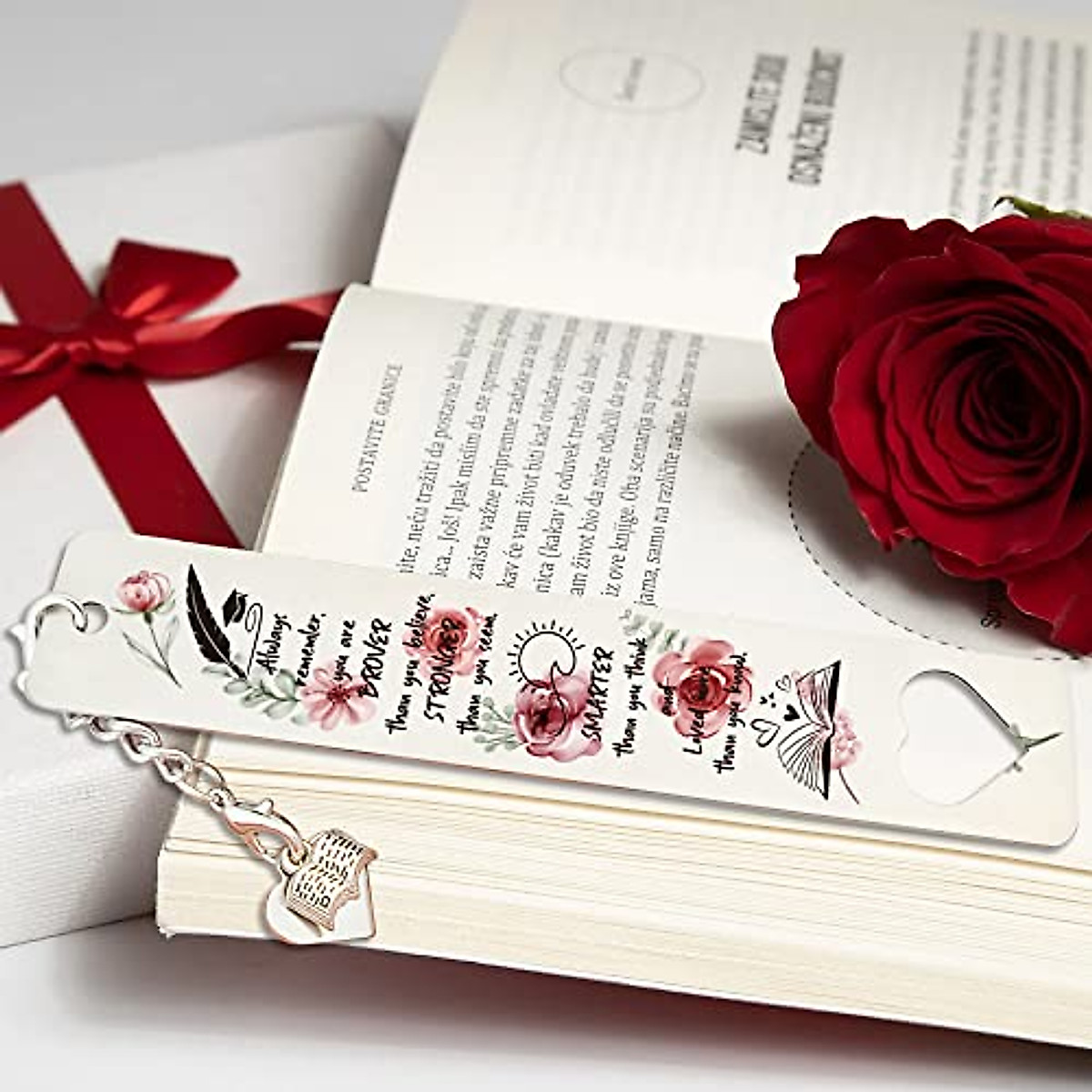 Inspirational Bookmarks for Son, Daughter, Book Gifts for Boy, Friends, Girl, Book Lover, Reading Gifts for Her, Him, Christmas Day Gift for Book Lover, Bookworm-WB55