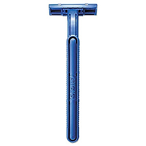 GoodNews Regular Disposable Razor, 2 Blades, Navy Blue, 10/Pack, 10 Pa