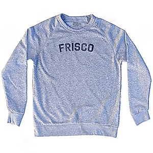 Frisco Adult Tri-Blend Sweatshirt, Athletic Grey, 4X-Large