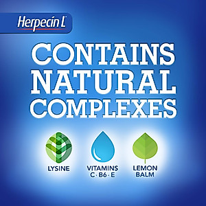 Herpecin L Lip Balm Stick 30 SPF 0.1 Ounce Tube Cold Sore Sun & Fever Blisters and Chapped Lips Relief Lip Balm with SPF30 and Lysine