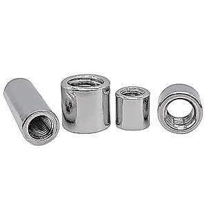 304 Stainless Steel Lengthen Round Nut Standoff Spacer Pillar M3 M4 M5 M6 to M20 (M5*12*Φ10,2)