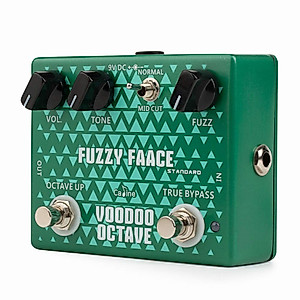 Caline CP-53 Fuzzy Face Voodoo Octave Guitar Effect Pedal