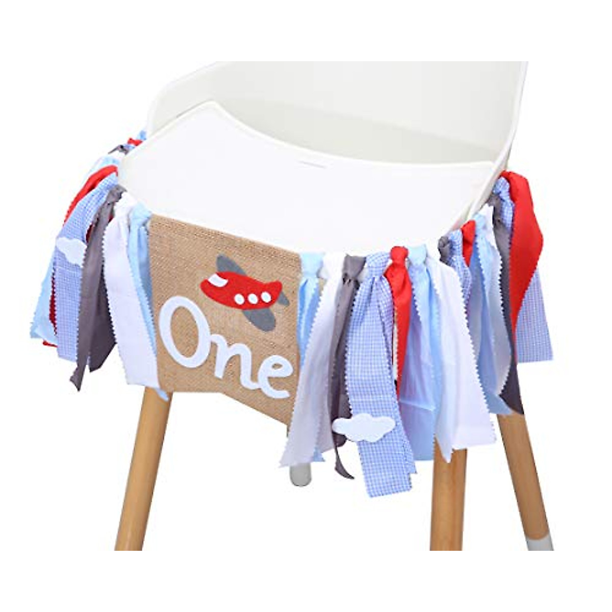 Airplane Birthday Banner for 1St Birthday – First Birthday Decor for Airplane Banner,Airplane Birthday Party for for Photo Booth Props,Best Party Supplies and Gift