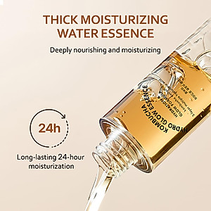 T'else Kombucha Hydro Glow Essence 5.07 fl.oz., Enriched with kombucha and triple hyaluronic acid, Radiant moisturizing essence for smooth and healthy dewy glowing skin, All Skin Type, Korean Skincare