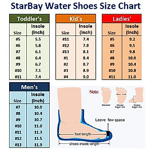 Women's Slip-On Water Shoes with Strap Size 6 Black