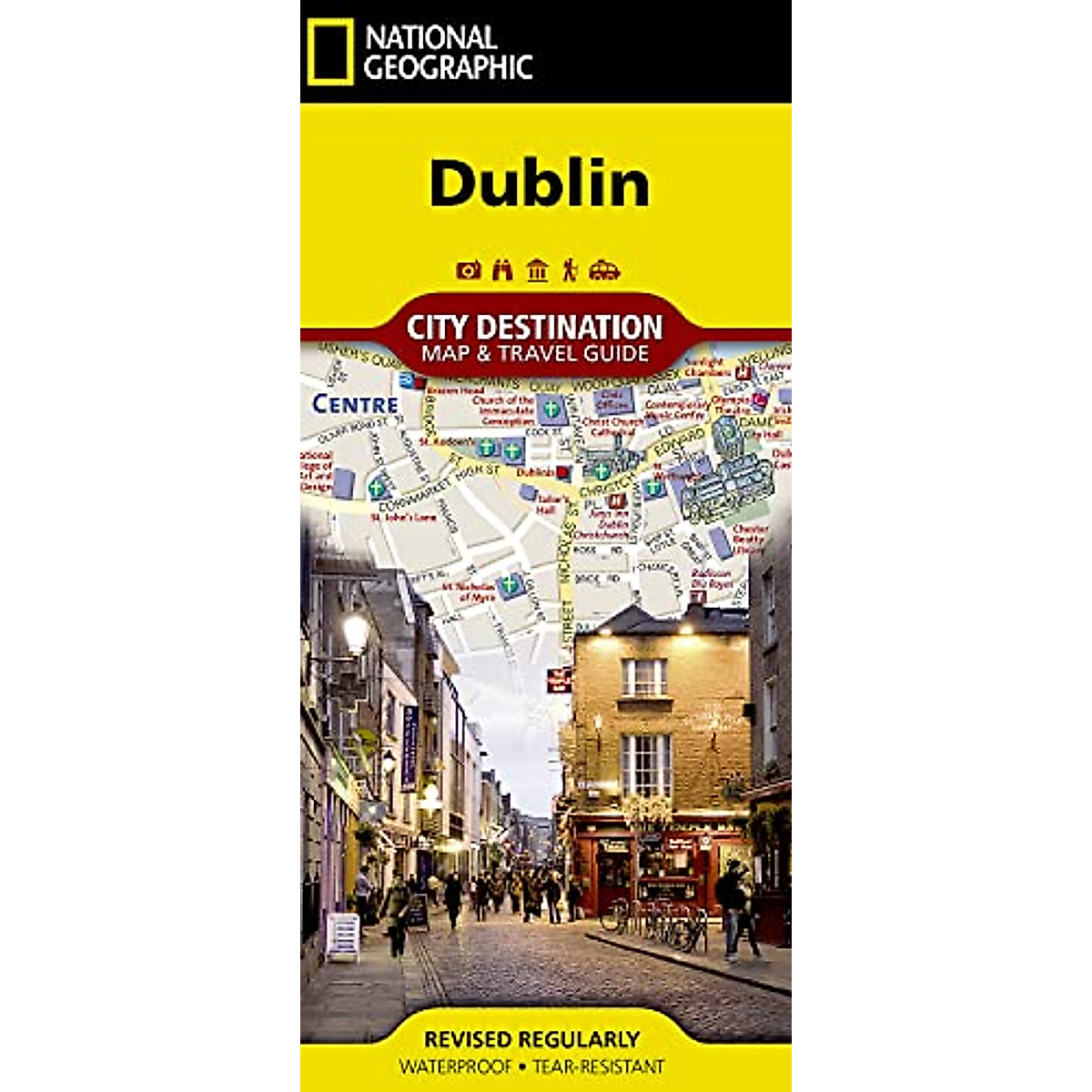 Dublin Map (National Geographic Destination City Map)