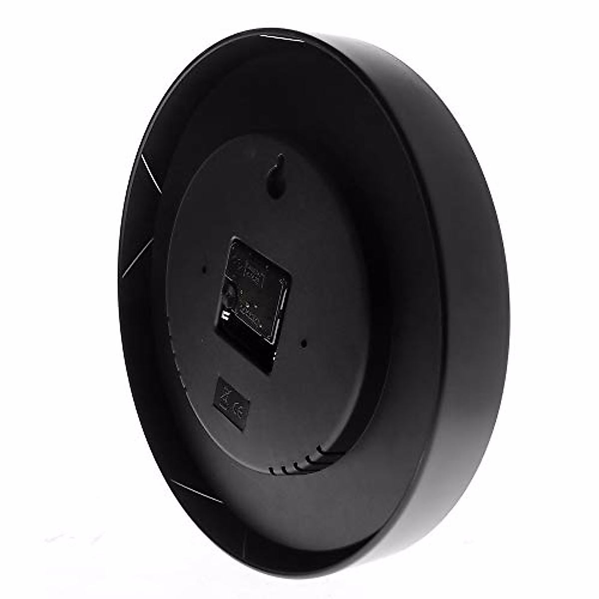 The Geeky Days Samurai with Katana Sword Japanese Calligraphy Bushido Silent Quartz Wall Clock Martial Arts Man Cave Metal Frame Watch Home Decor Japan Mens Gift