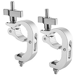 2 Inch Truss Clamp Stage Light Trigger Clamp, Eyeshot Heavy Duty 440lb Premium Stage Lighting Clamp, Perfect Fit OD 48-52mm of Pipe, Quick Release Truss Clamp for Moving Head Par Led Lighting Fixture