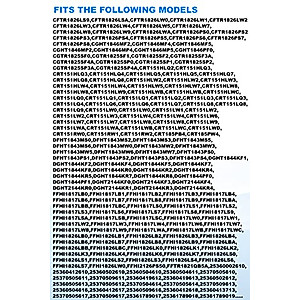 prime&swift 241537103 5304421256 Refrigerator Temperature Control Thermostat Replace AP2151609,PS472524,241537101,5304445058,5304458021