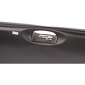 Negrini Cases 1657LR/5163 Luxury Shotgun Case for High Rib/1 Gun/1 Barrel up to 36-Inch/ABS/Barrel Vertical with Forend Off, Blue/Blue