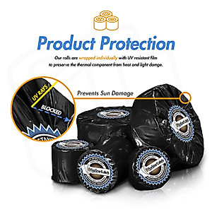 OfficeSmartLabels – 4" x 3" Removable Direct Thermal Labels - Compatible with Rollo & Zebra Desktop Printers and More – 1” Core; Perforated, Water & Oil Resistant (4 Rolls, 2000 Labels)