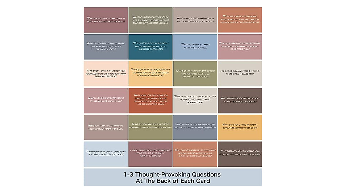100 Affirmation Cards for Stress Relief & Self-Care | Positive Mindset