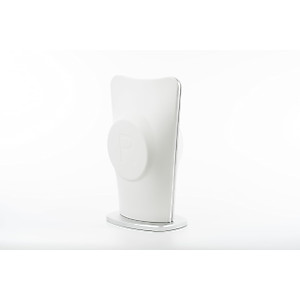 Delta stand.Headphone Stand.Quality Materials.White.