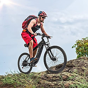 PEXMOR Electric Bike for Adults, 750W BAFANG Motor Ebike 32MPH Adult Electric Bicycle 48V 14AH LG Battery, 27.5" Electric Mountain Bike 7 Speed Gears Lockable Fork City Commuter E-Bike,UL Certified