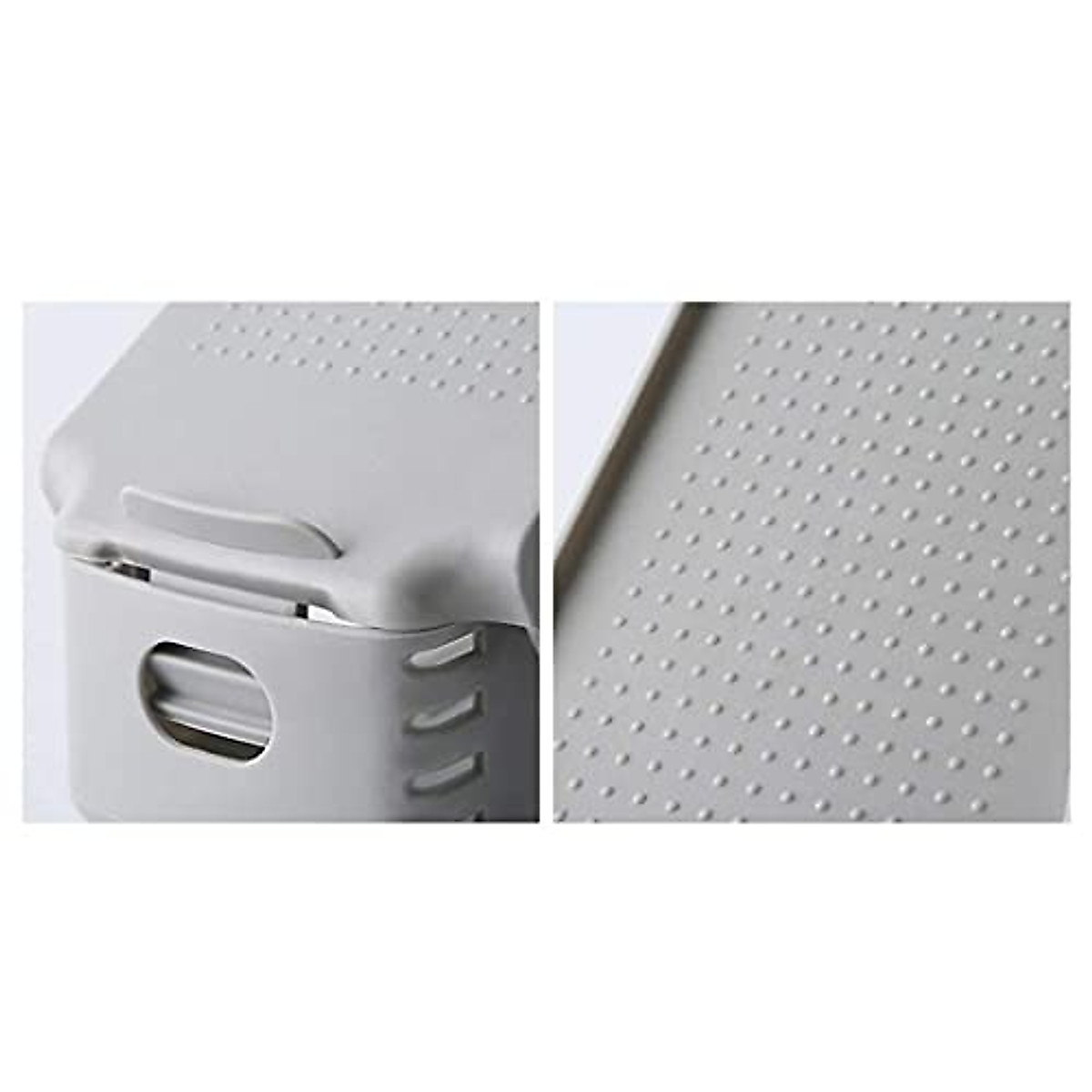 HTLLT Practical and Convenient Shoe Slots Organizer Adjustable Shoe Racks Space Saver Shoe Holder 4/8 Piece Set,D,4 Piece Set