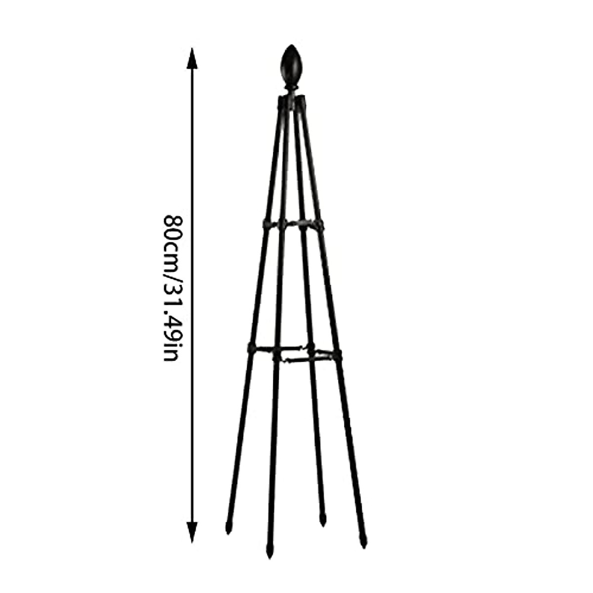 Garden Trellis for Climbing Plants - Trellis for Potted Plants, Garden Trellis for Climbing Plants for Outdoor Climbing Support, Metal Wire Pot Trellis, Rose Tree, Sweet Pea, Frame Stand for Garden