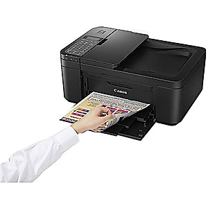 Canon PIXMA TR4520 Wireless All in One Photo Printer with Mobile Printing, Black, Works with Alexa