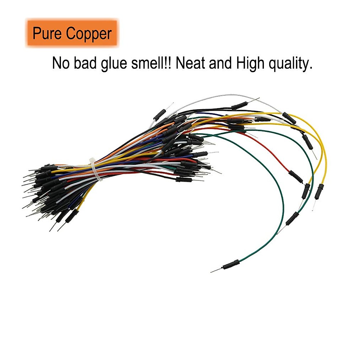 Makeronics Solderless 1660 Breadboard Super Kit - 1660 Tie-Points Experiment Plug-in Breadboard with Aluminum Back Plate + 350 Jumper Wires + 65 Jumper Wires for Prototyping Circuit/Arduino