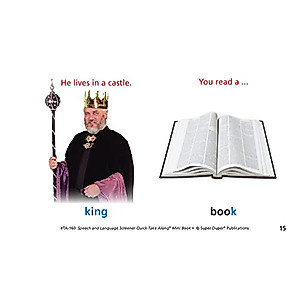Super Duper Publications | Speech and Language Screener Quick Take Along® Mini-Book | Educational Learning Resource for Children