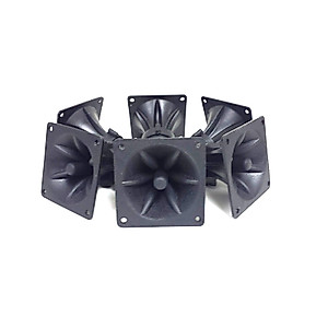 Nippon America 3 Pair of 3.25" x 3.25" Piezo Tweeter Element DJ Speaker Car Audio Square Single Super Horn NTX-1004PZ