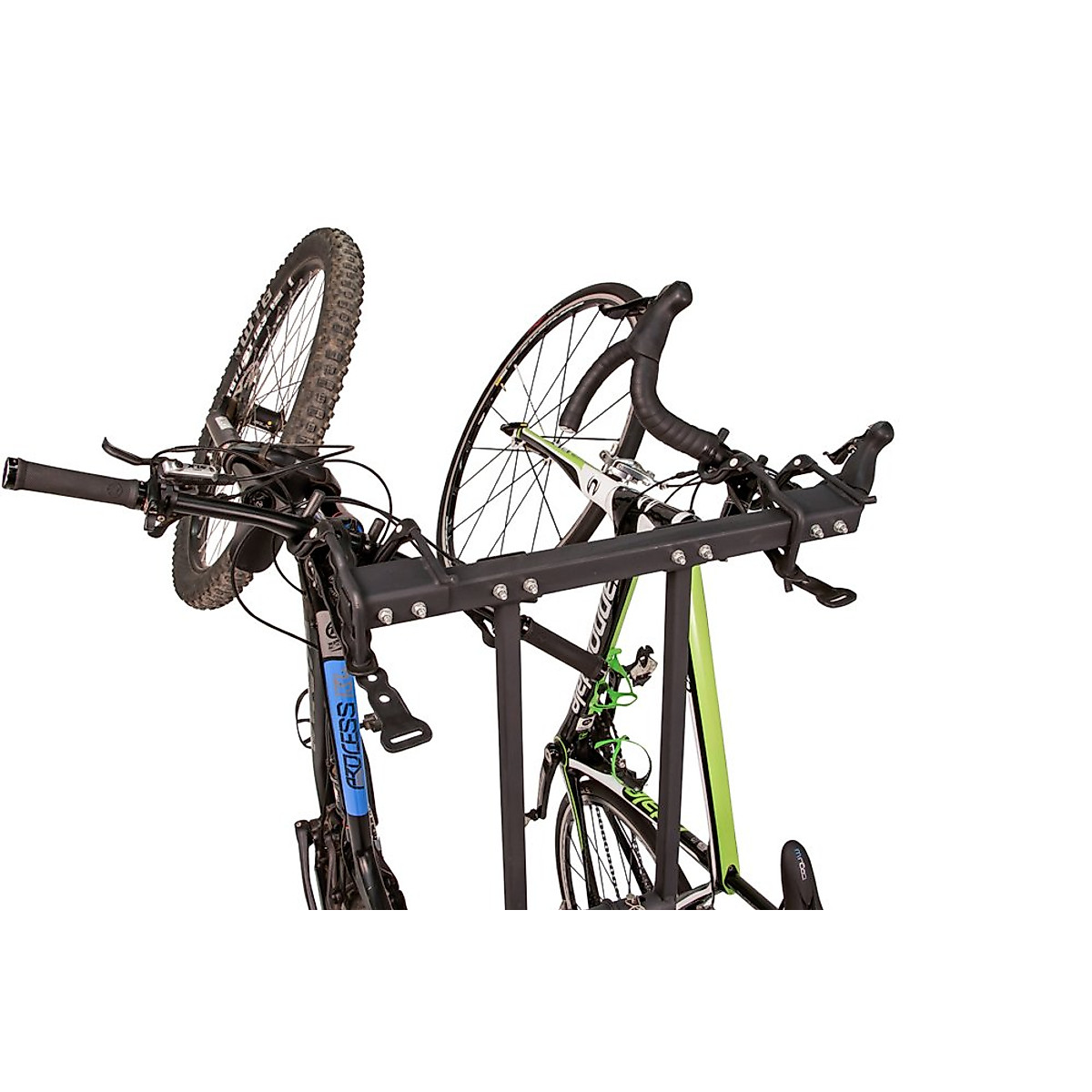 Softride Hang2, 2-Bike Hitch Mounted Rack for 2" and 1.25”, Swings Down with Bicycles Loaded, Allows Trunk, Hatch, or Tailgate Access. Cars, SUVs, Vans, or Trucks (27041)