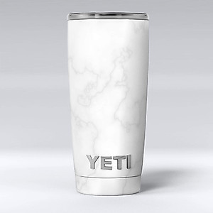 Design Skinz Slate Marble Surface V49 - Skin Decal Vinyl Wrap Kit Compatible with The Yeti Rambler Cooler Tumbler Cups
