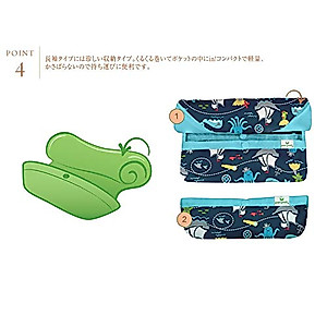 green sprouts Easy-wear Long Sleeve Bib | Waterproof Protection | Flipped Pocket, Soft Material, Easy Clean Smock