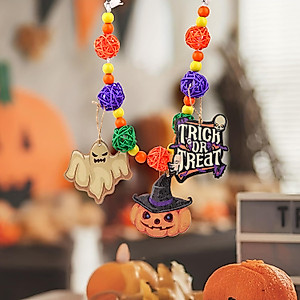 Abizoo Guinea Pig Toys Halloween, Chinchilla Toys Rabbit Toys Teeth Care Improve Pets Dental Health for Chinchillas Hamsters Rat Small Animals Playing Teeth Grinding Indoor Outdoor