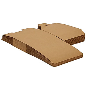 Stockroom Plus Brown Gift Boxes with Lids, Bulk for Wedding Favors, Birthday Party (6x6 In, 25 Pack)