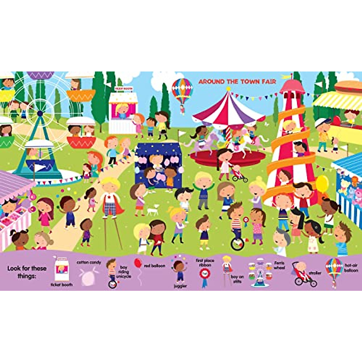 Search & Find: Around the Neighborhood - Search for People, Animals, Objects, Food, and More, Ages 2 and Up - Part of the Search & Find Series