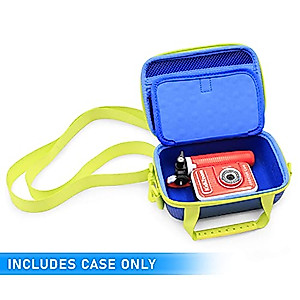 CASEMATIX Camera Case Compatible with Kidizoom PrintCam Printer Camera, Creator Cam Video Camera and Instant Camera Paper Refill Accessories, Includes Blue Case Only