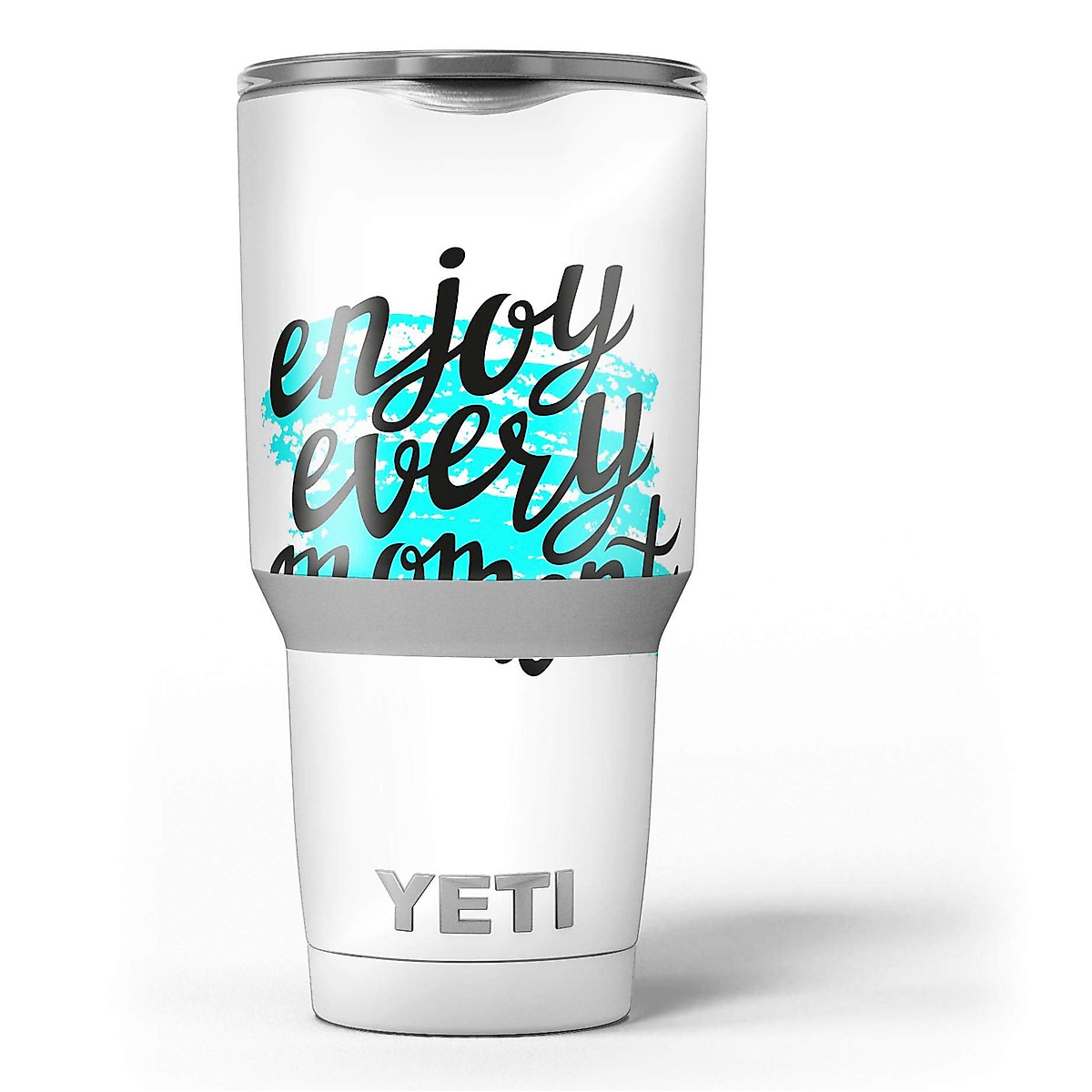 Design Skinz Enjoy Every Moment - Skin Decal Vinyl Wrap Kit Compatible with The Yeti Rambler Cooler Tumbler Cups