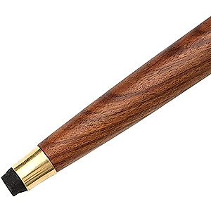 Vintage Wooden Walking Stick Cane with Classic Vintage Carved Brass Handle