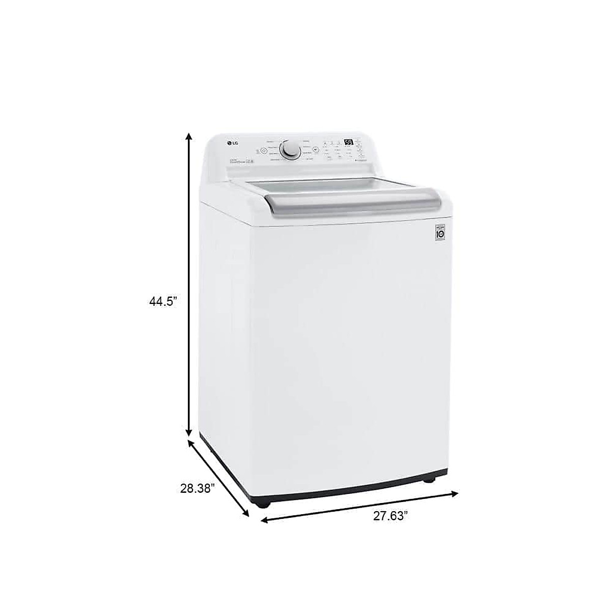 5.0 cu. ft. Mega Capacity Top Load Washer with TurboDrum™ Technology